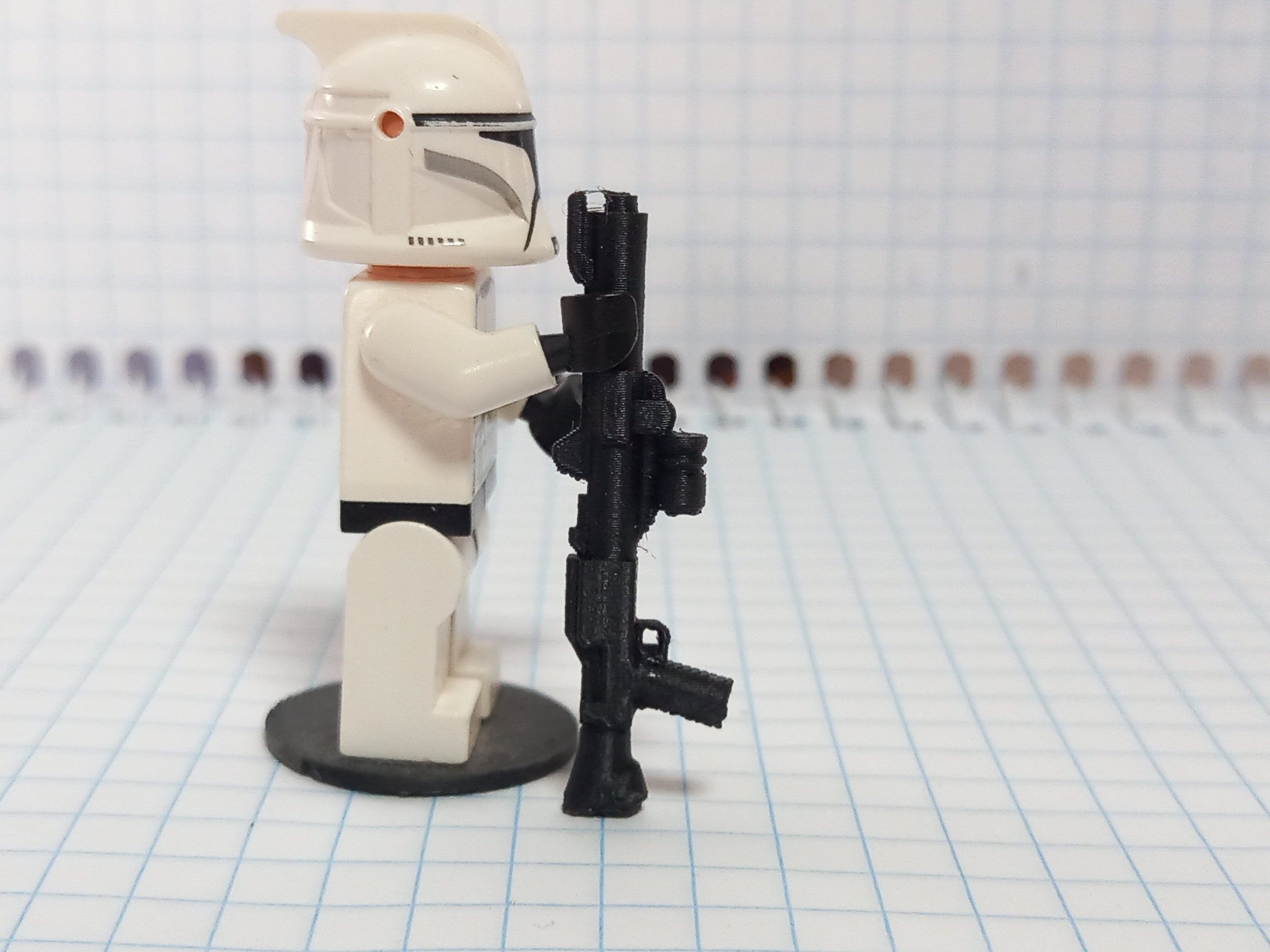 LEGO Minifigure scale StarWars DC-15A blaster rifle by The_laziest ...
