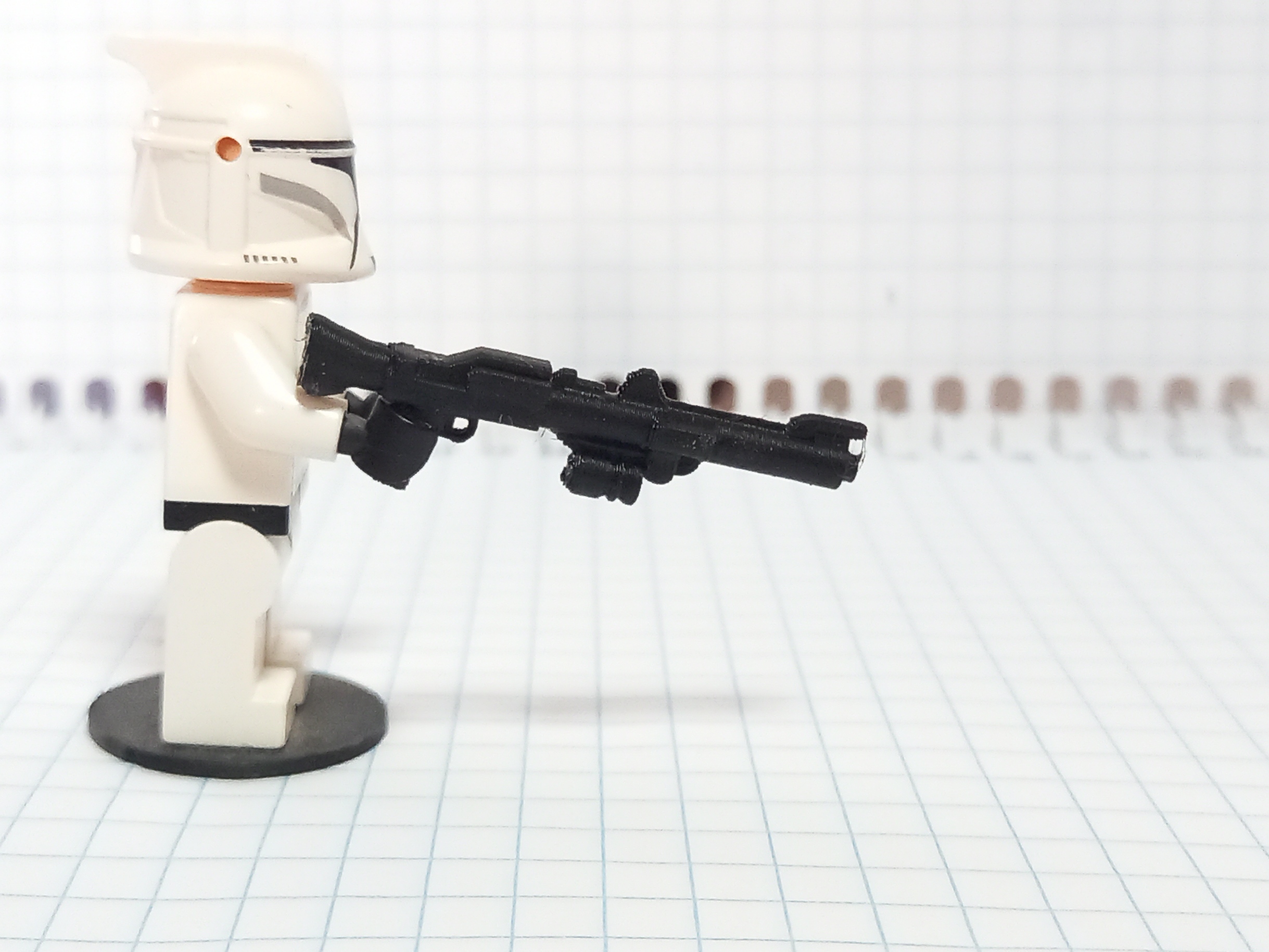 LEGO Minifigure scale StarWars DC-15A blaster rifle by The_laziest ...
