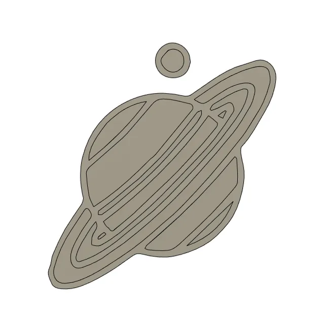 Flat Planets by Selven | Download free STL model | Printables.com