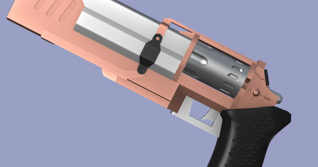 ULTRAKILL Marksman Revolver REMIX by Vstrike | Download free STL model ...