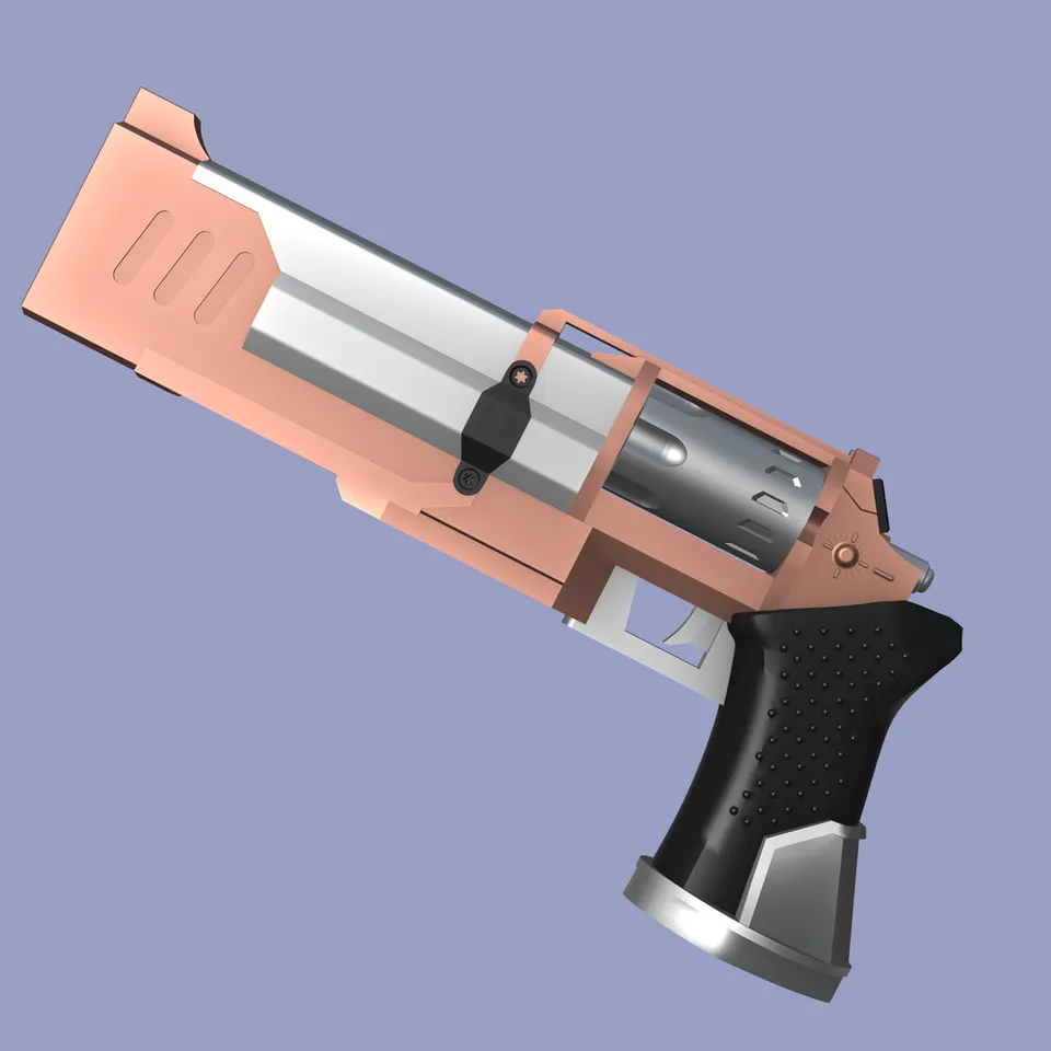 ULTRAKILL Marksman Revolver REMIX by Vstrike | Download free STL model ...