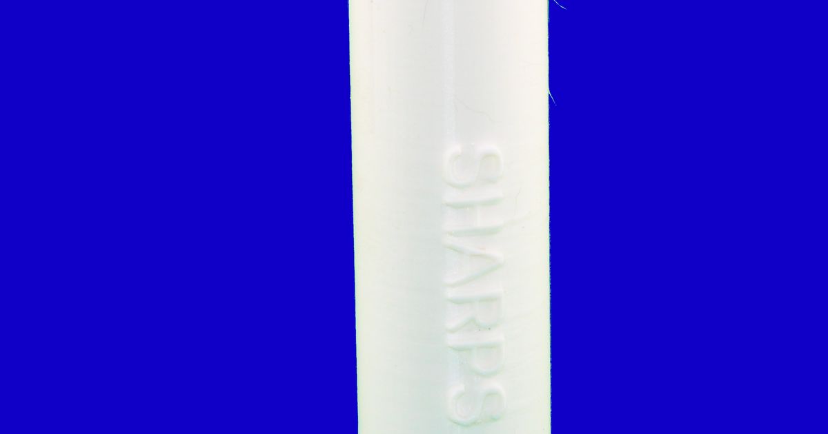 Portable Sharps Needle Container por Cyclone-6 | Descargar modelo STL ...