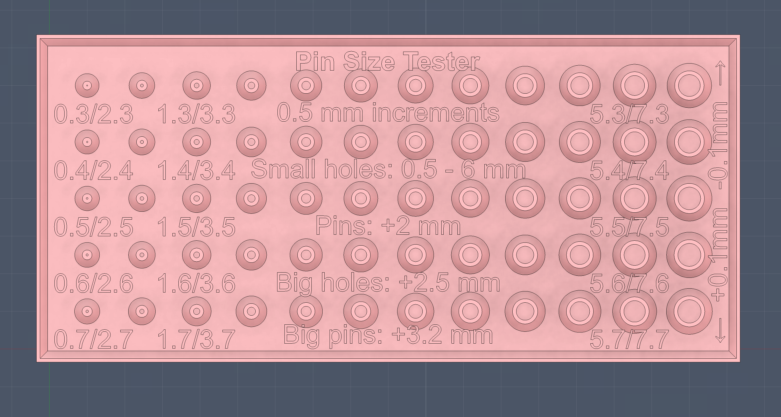 Pin Tolerance Tester by InmarketSystems | Printables Store