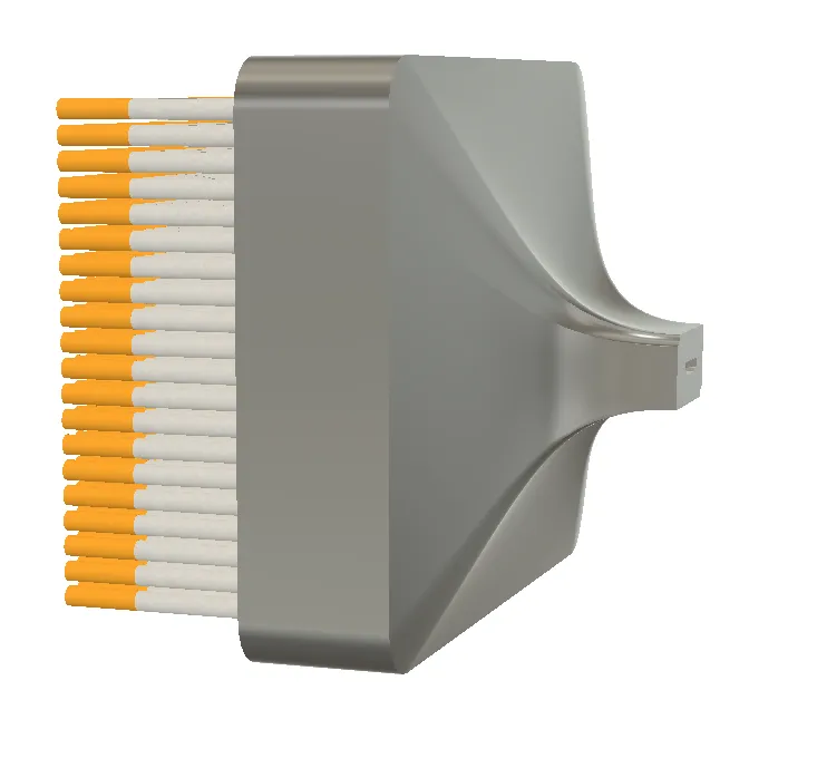 HDMI to 500 Cigarettes adapter by adammakesthings | Download free STL ...