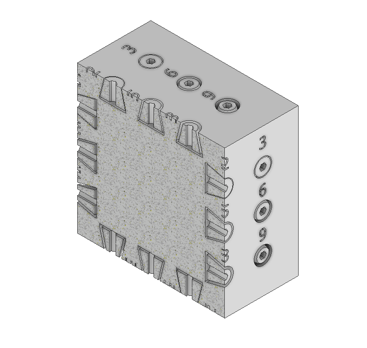 Tolerance Cube (3 Axis) da Martin Weiß | Scarica il modello STL ...
