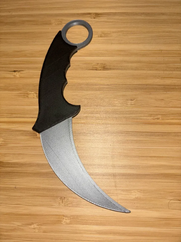 Easy Print Karambit by Kavelry3D | Download free STL model | Printables.com