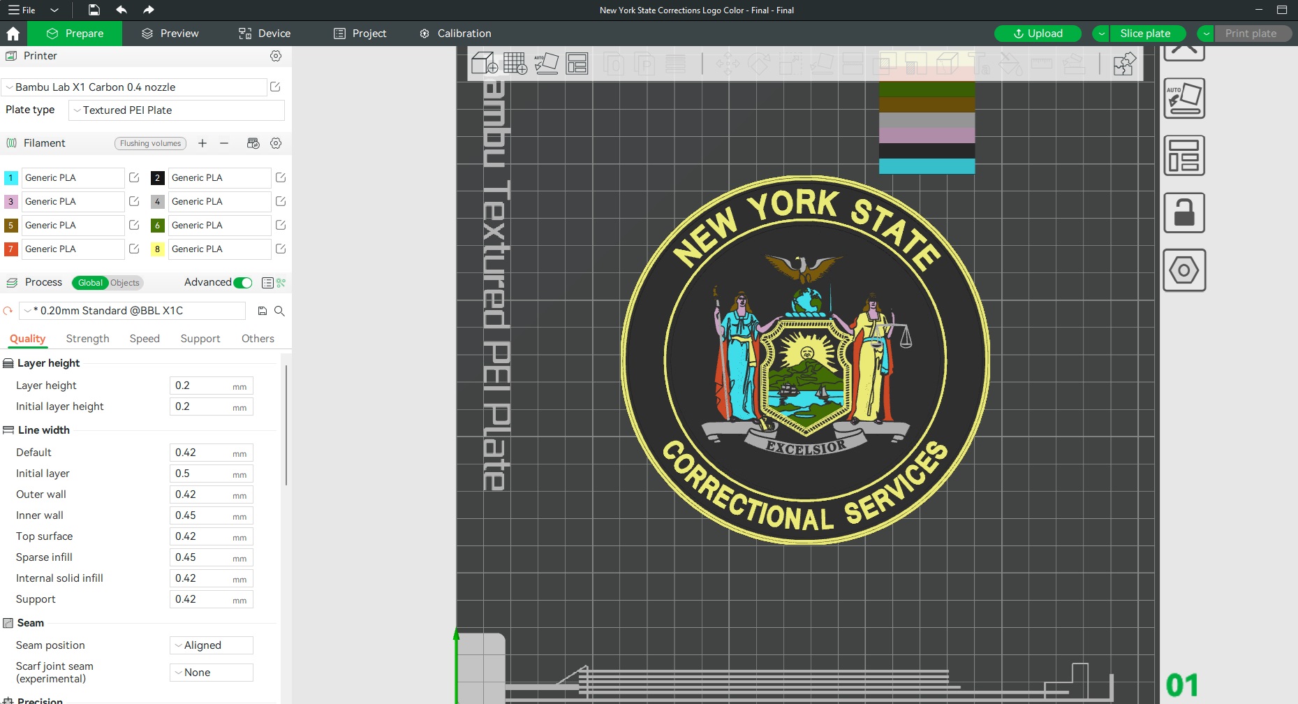New York State Department of Corrections Correctional Services Logo ...