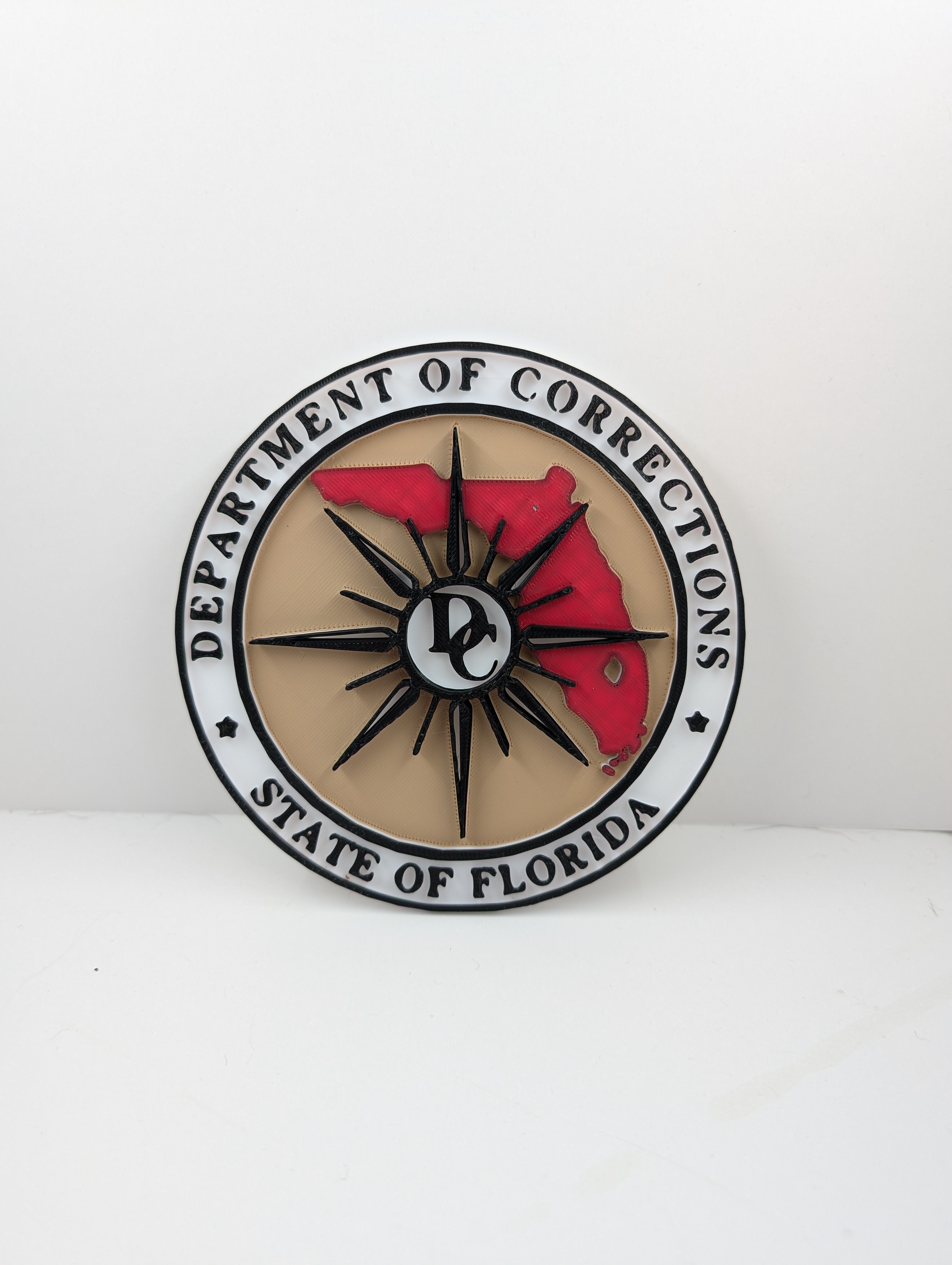 Florida Department of Corrections DOC Logo Seal Emblem Insignia (Old ...