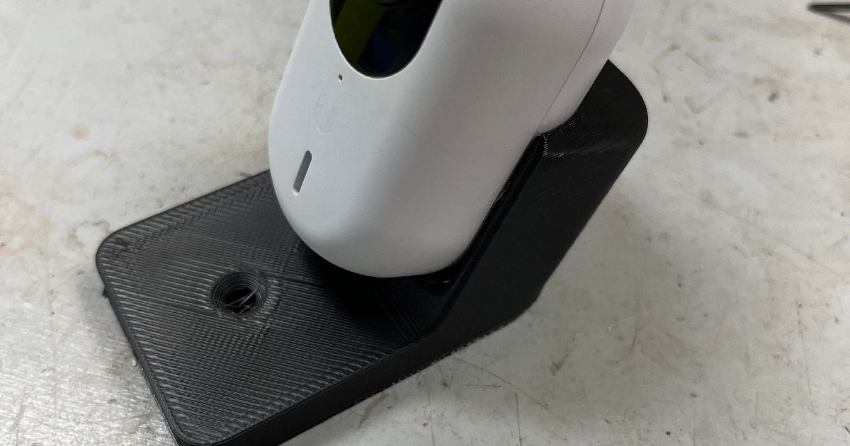 Unifi G3 Instant wall mount by robbanprintar | Download free STL model ...