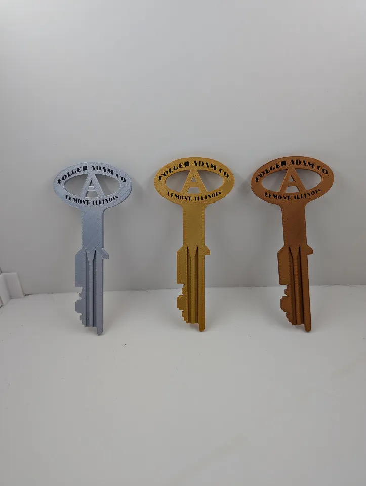 Folger Adam Prison Jail Key Replica by PrinterMcgee | Download free STL ...