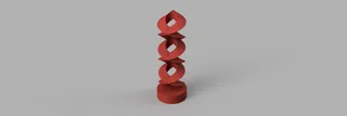 XYZ Overhang test cube by LayerByLayer | Download free STL model ...