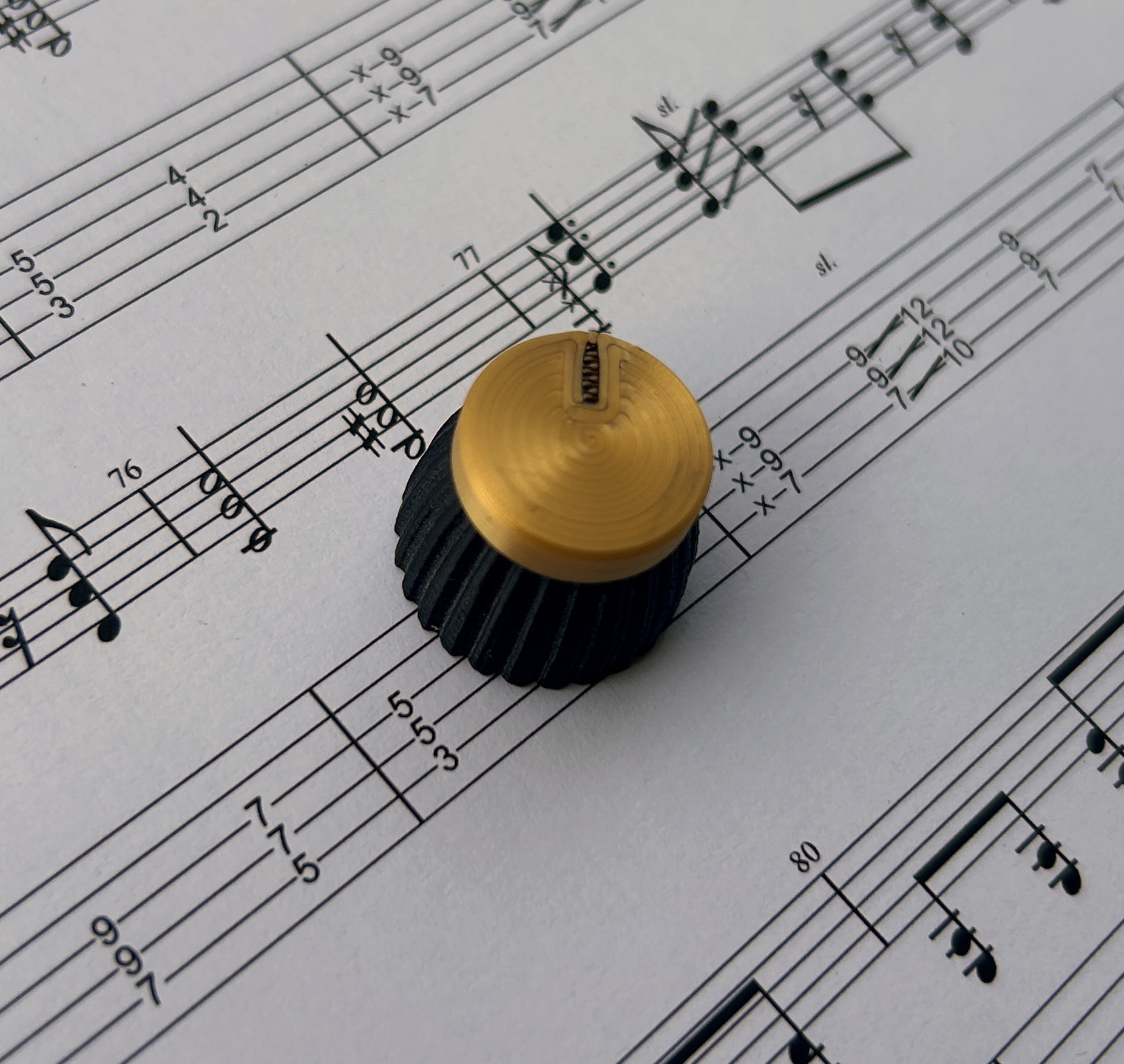 Marshall style knob / poti by AzidMeister | Download free STL model ...