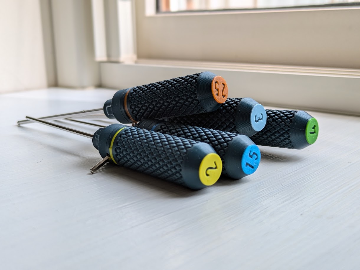 Hex Key EZ Handles by BaGooN | Download free STL model | Printables.com