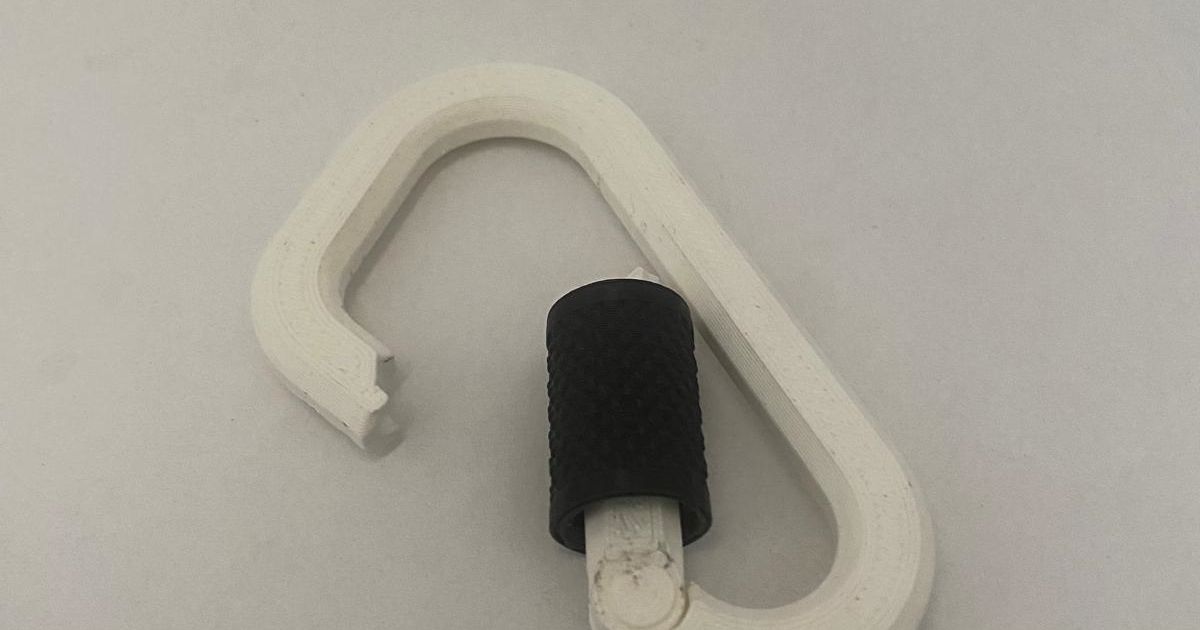 Heavy duty Carabiner by Moastabua | Download free STL model ...