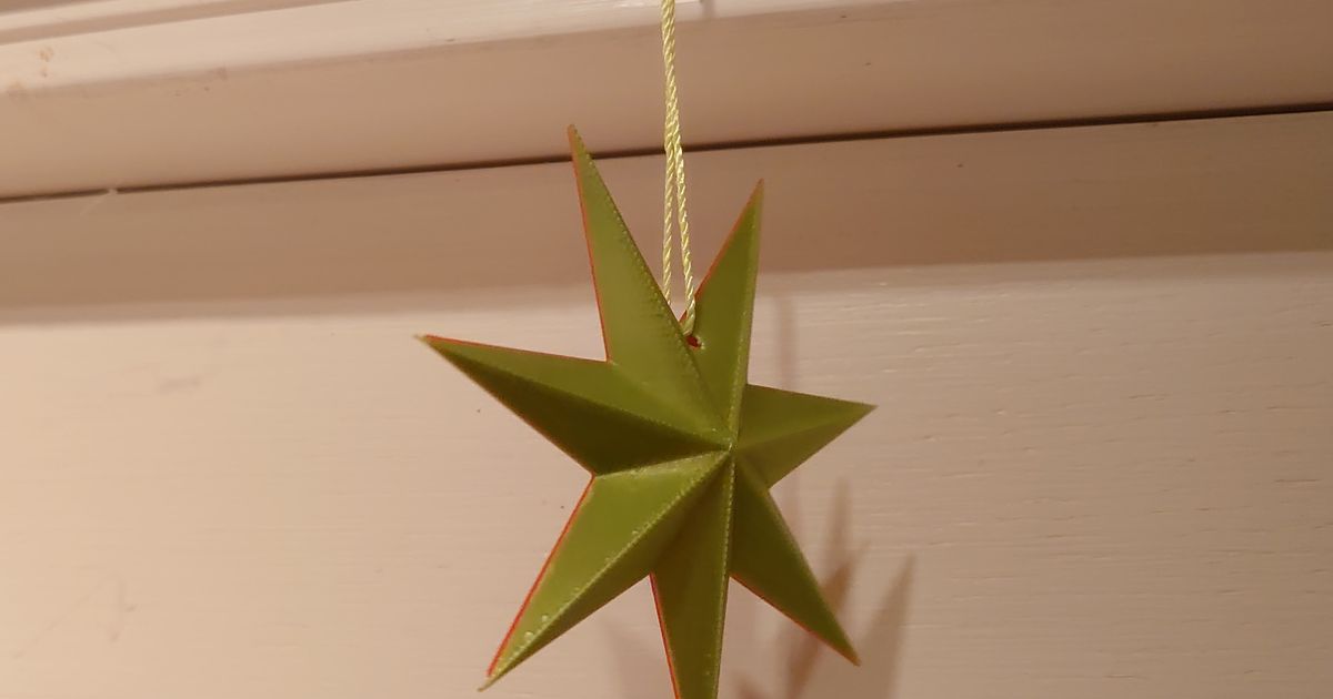 Raised Star by gillis | Download free STL model | Printables.com