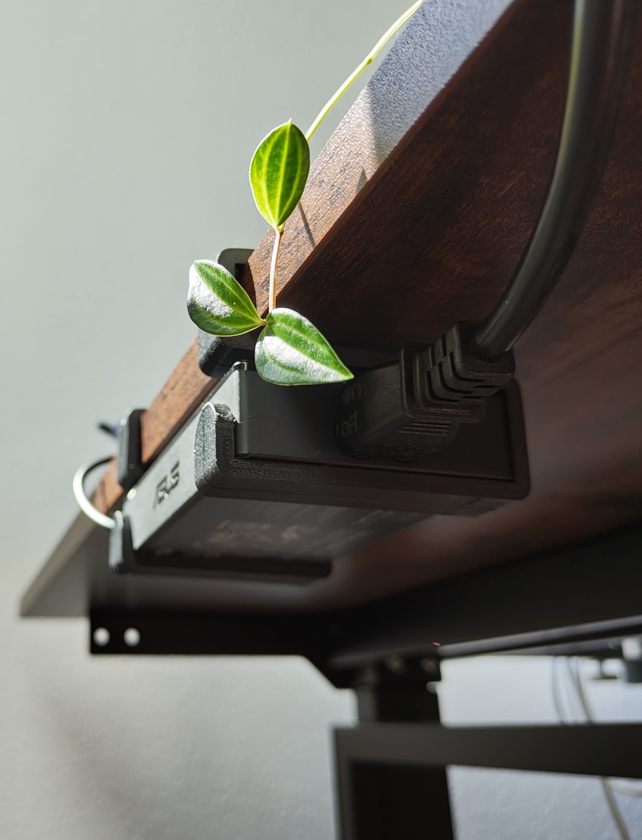 Under-Desk Mount / Bracket for Power Adapter by Moondancer_V2.0 ...