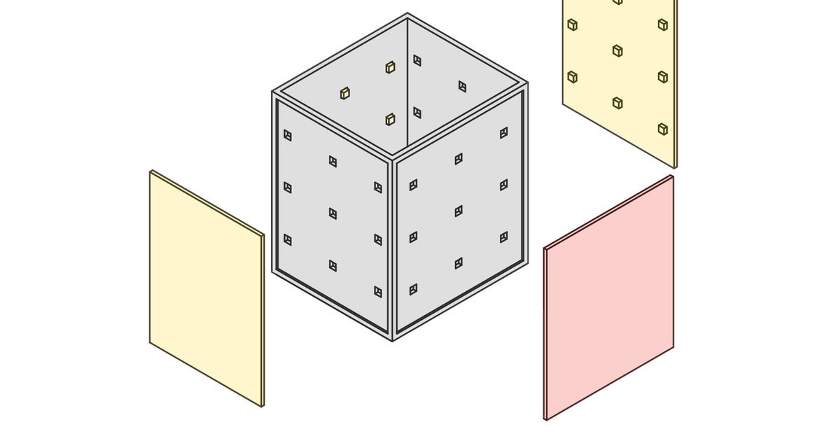 Modular pen cup por OKKO | Descargar modelo STL gratuito | Printables.com