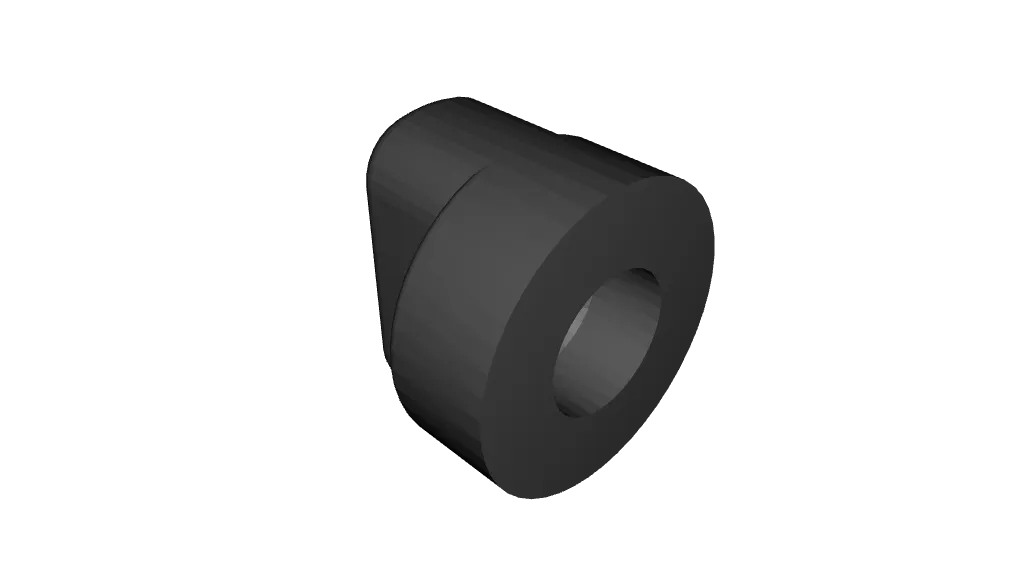 Small Potentiometer or Rotary Encoder Knob by kwark | Download free STL ...