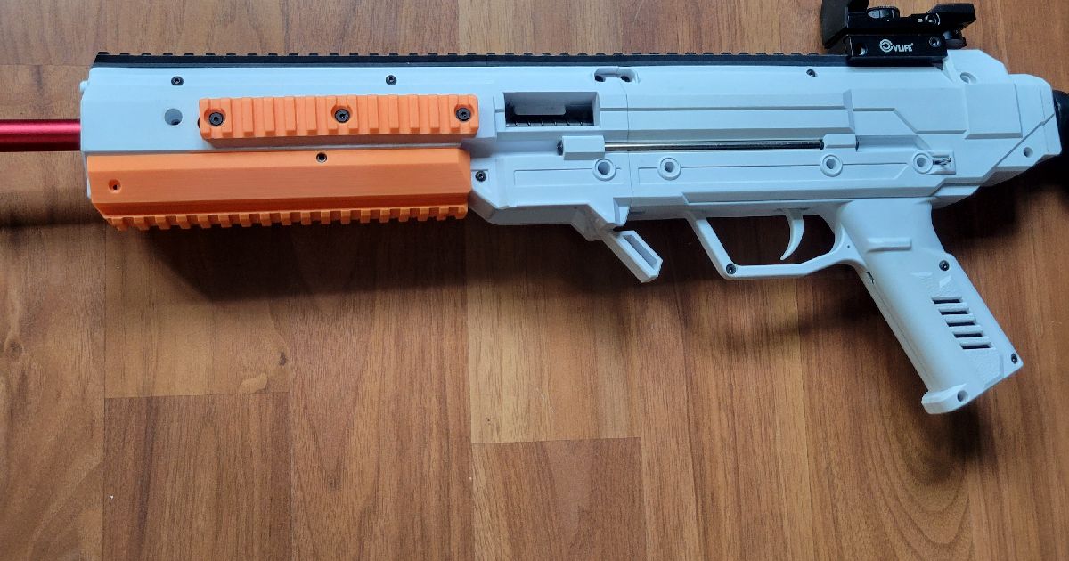 Inverted Scales / LN01 Picatinny Bottom Rail by SeashellSolus451 ...