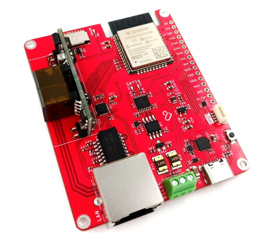 LaskaKit ESPlan ESP32 LAN8720A MAX485 PoE v1.0 by LaskaKit | Download free STL model ...