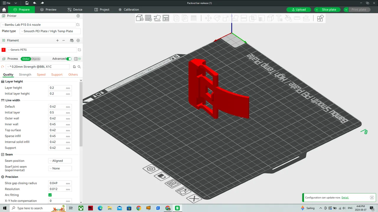 packout drawers (Bar latch) by Chris Beeton | Download free STL model ...