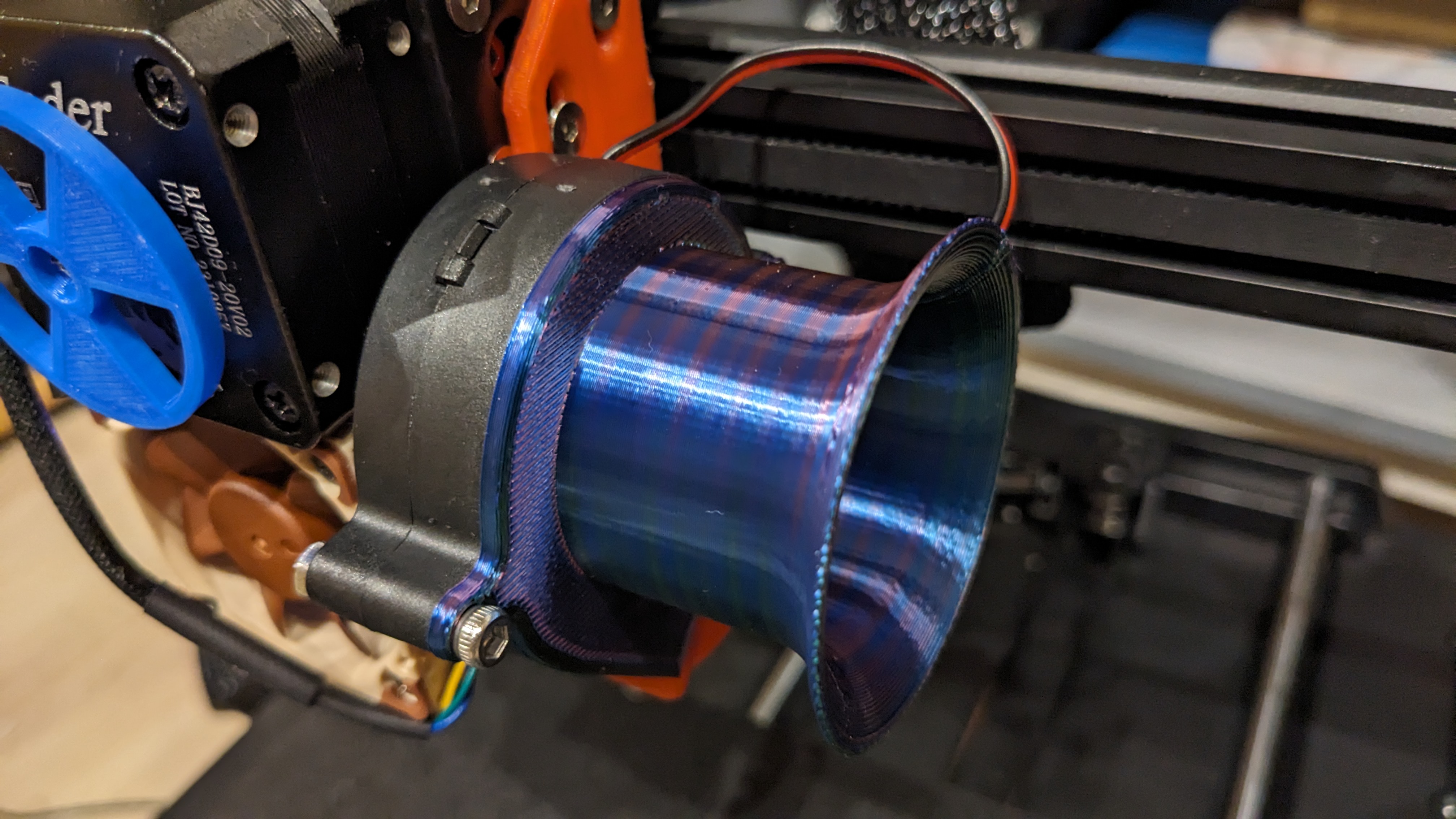 "Performance" Air Intake Funnel for 5015 Fan (Customizable in Ondsel ...