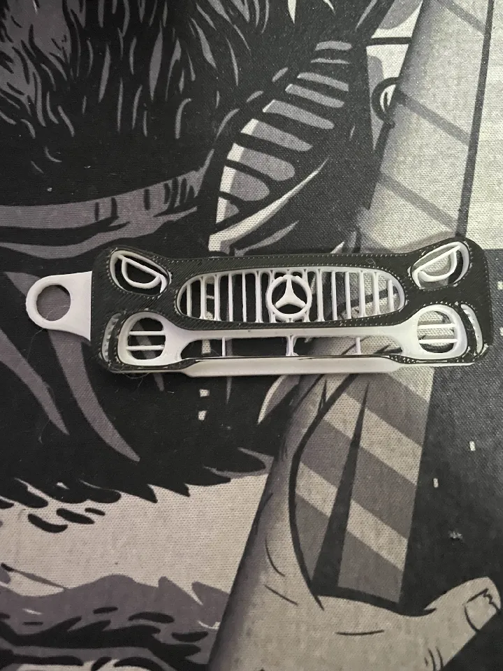 Mercedes Benz AMG GT Keychain by pumba czech | Download free STL model ...