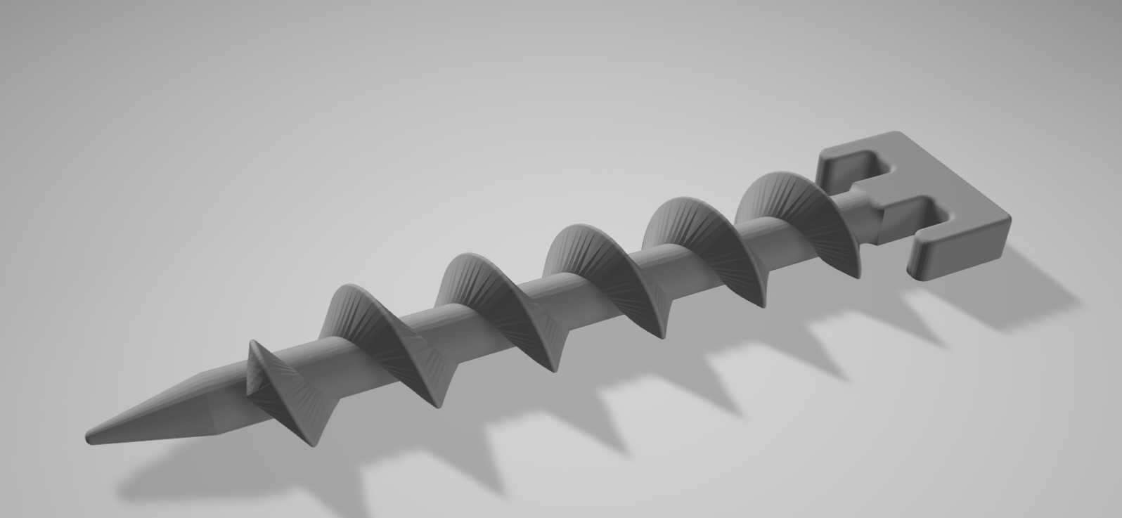 Sand Stakes (Screw) by Ron | Download free STL model | Printables.com