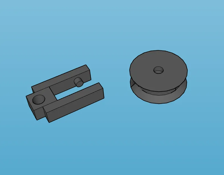Pulley-Filament-Guide by Hanboli | Download free STL model | Printables.com
