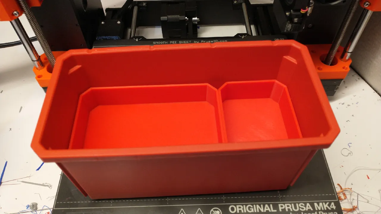 Milwaukee Packout 8 inch Container 2/3 size 1/3 height bin by Kloeless ...