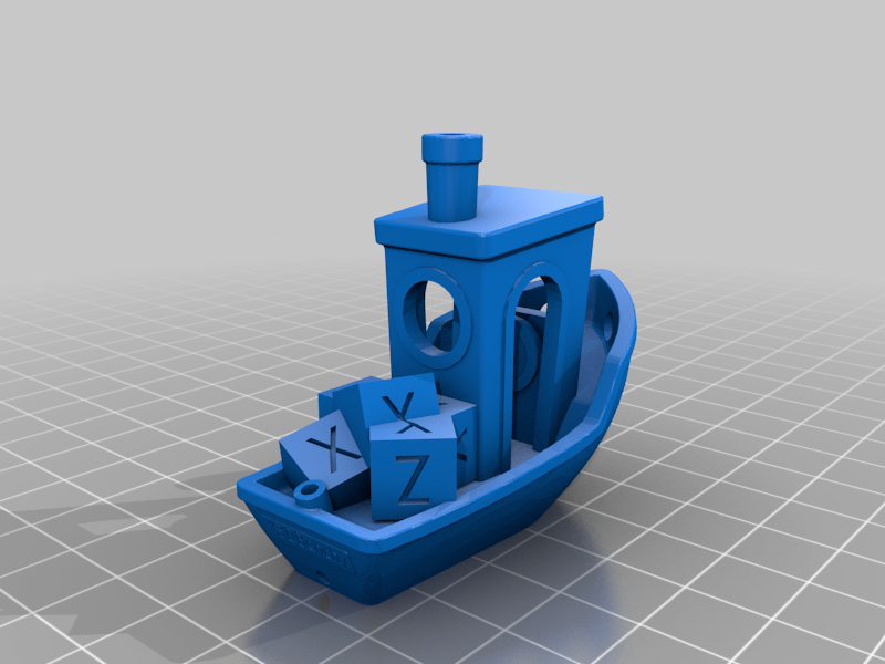 Benchy hauling calibration cubes by DAWID EPIK | Download free STL ...