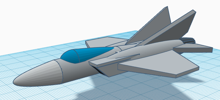 Fighter jet (NO SUPPORTS) by Mr. hantom | Download free STL model ...