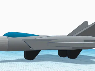 Fighter jet (NO SUPPORTS) by Mr. hantom | Download free STL model ...