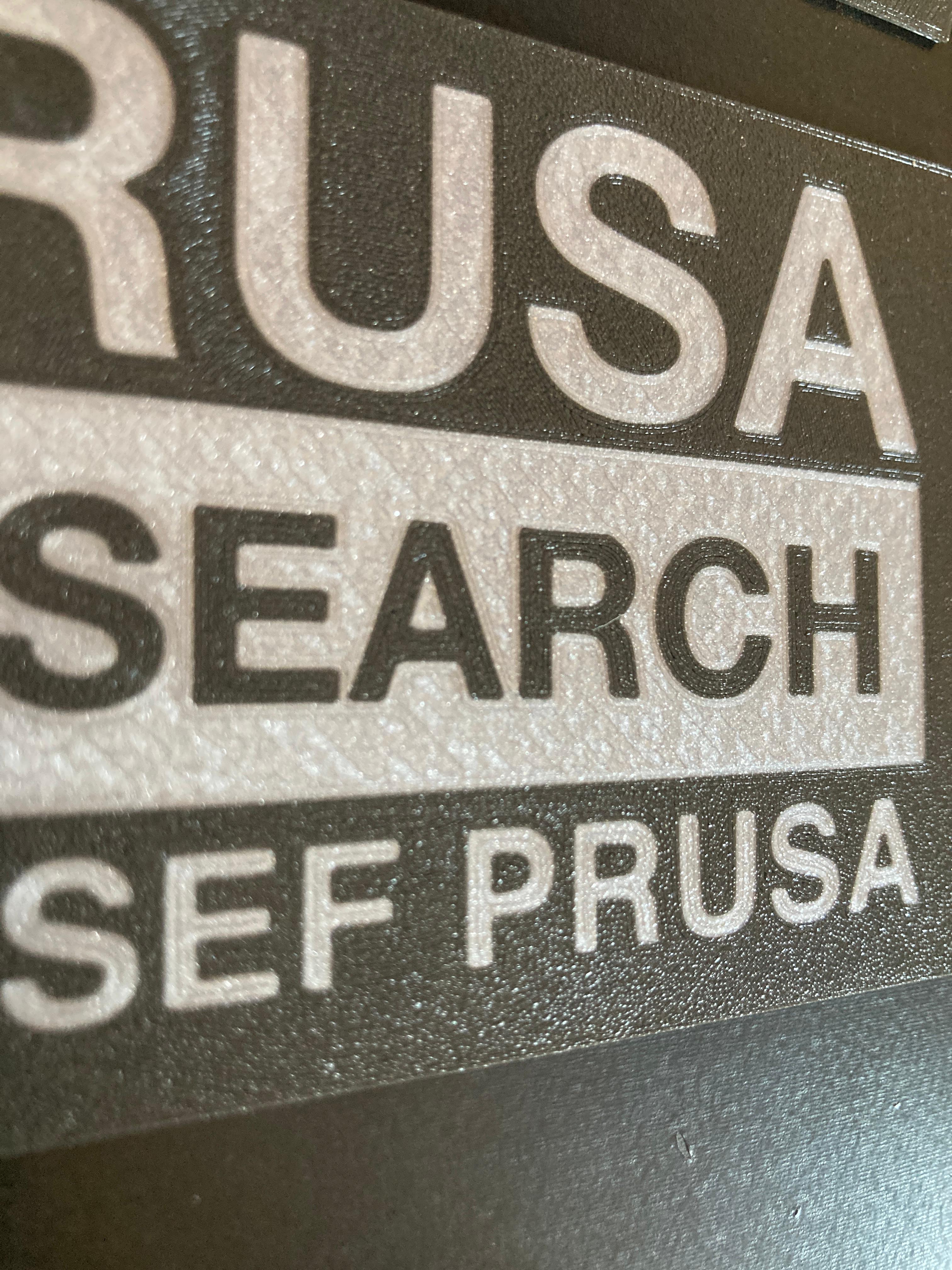 Prusa Research Logo Dual color by 3DEMS | Download free STL model ...