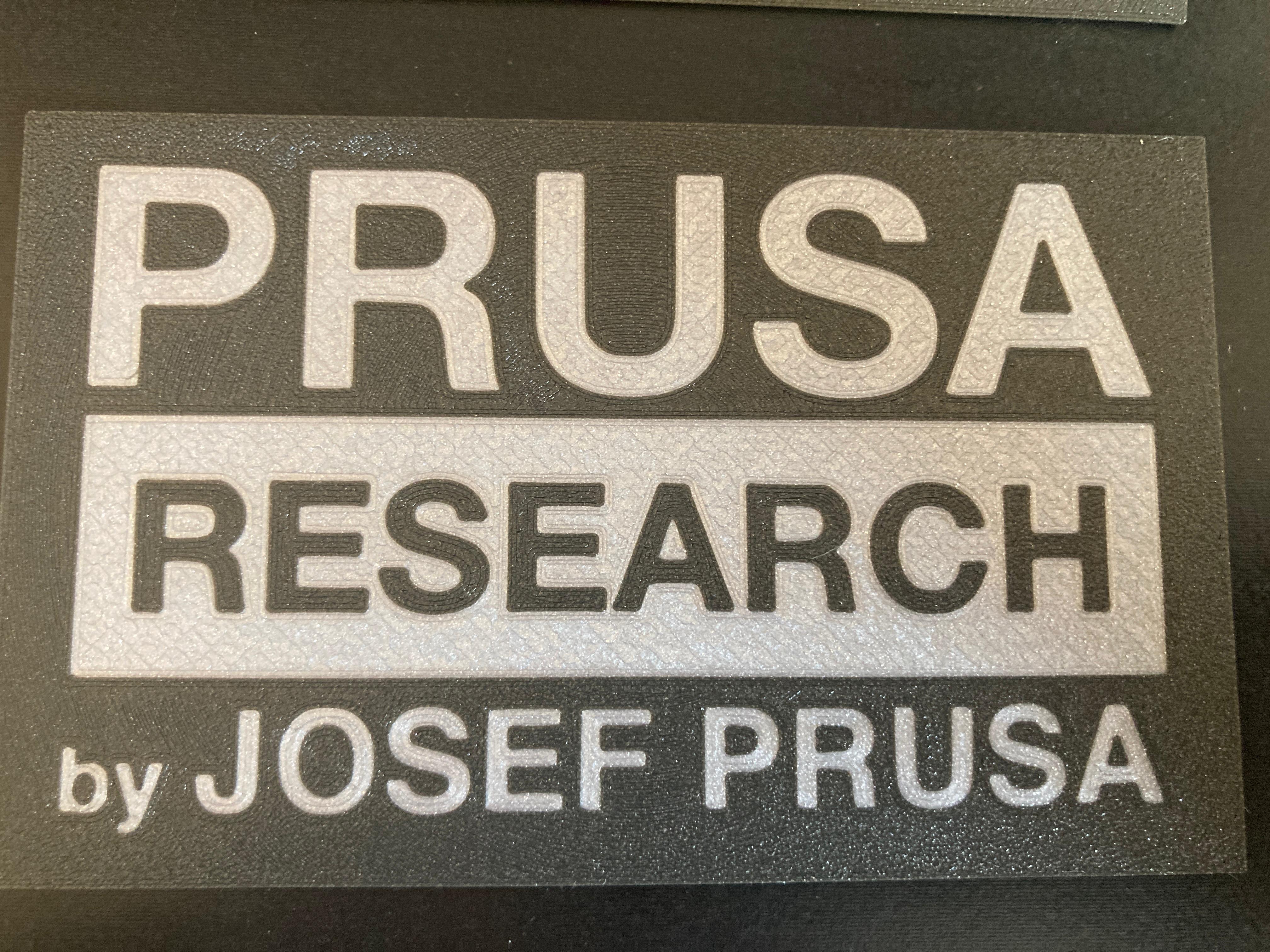 Prusa Research Logo Dual color by 3DEMS | Download free STL model ...
