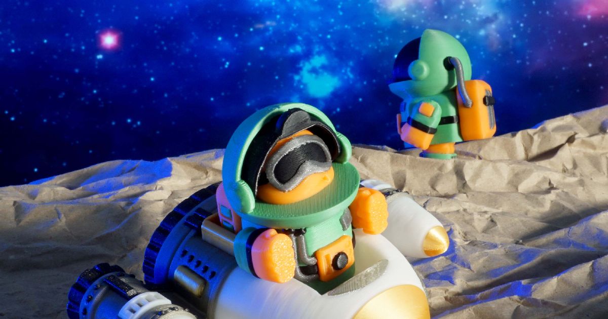 Tiny Rocketman by McGybeer | Printables Store