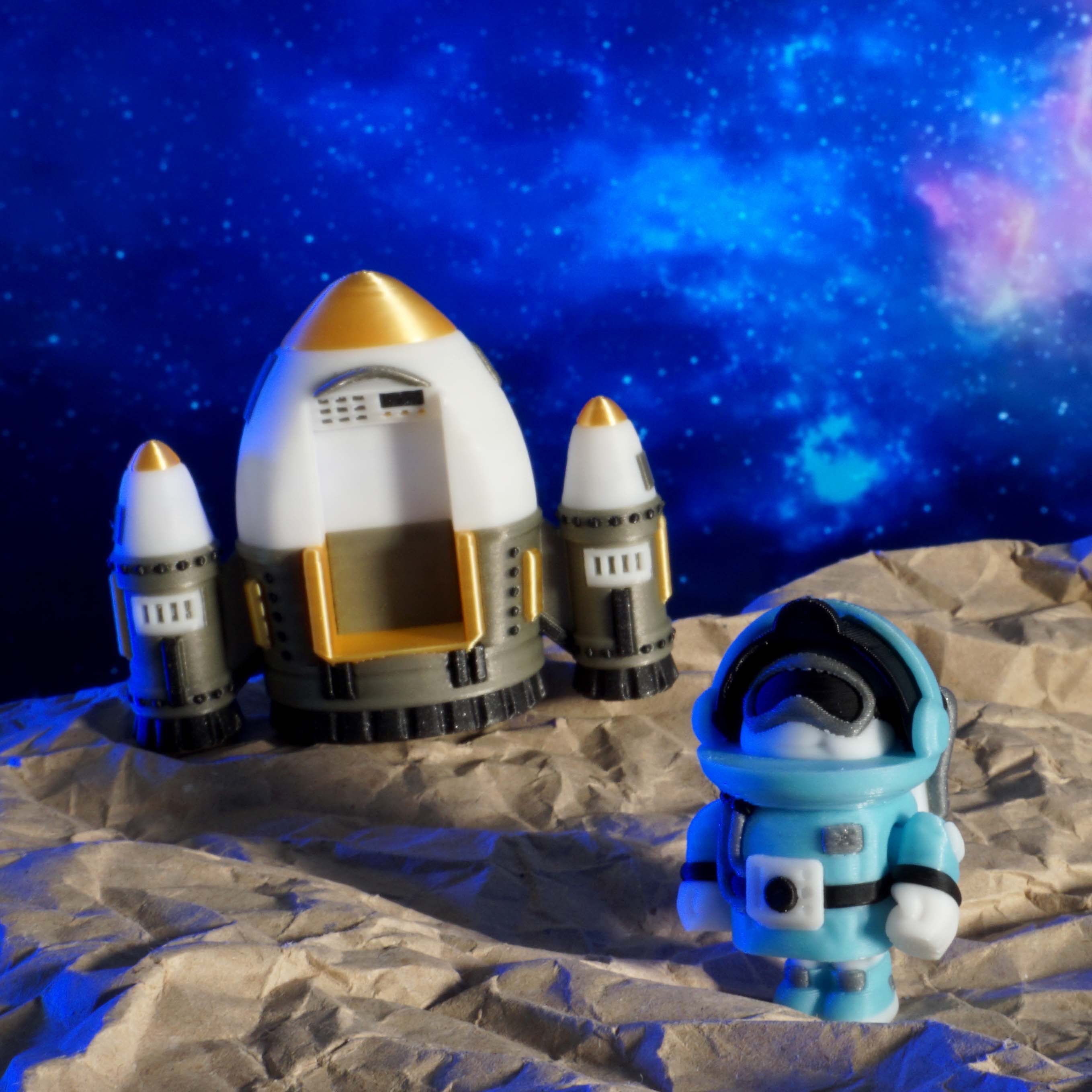 Tiny Rocketman by McGybeer | Printables Store
