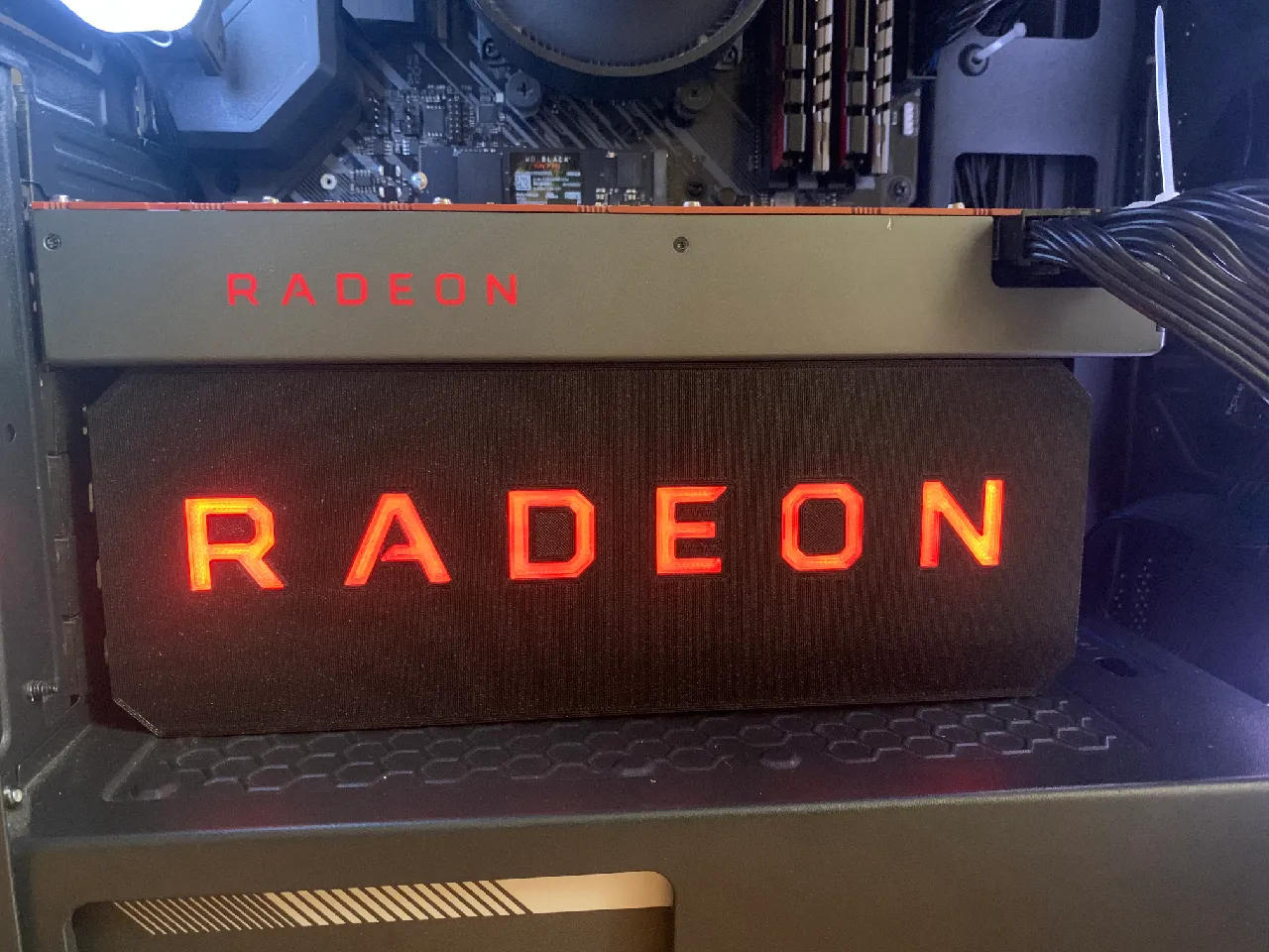 enseigne leds amd radeon by flo911rs | Download free STL model ...