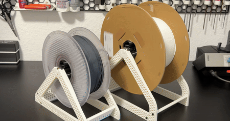 Filament Spool Holder for 1KG and 3KG Spools von Haix3D | Kostenloses ...