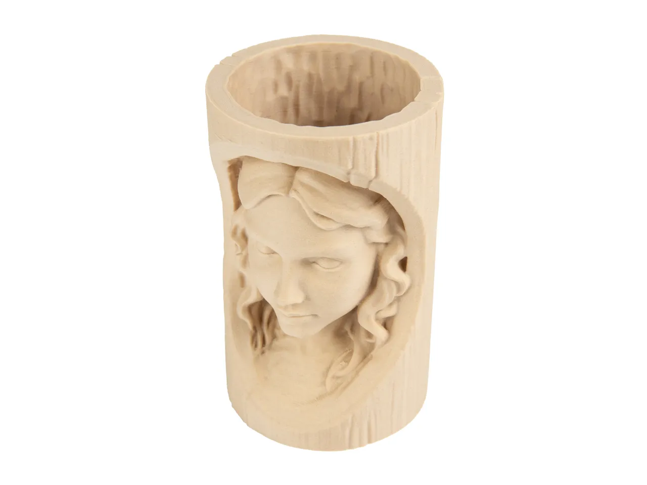 Wooden Woman Statue by Prusament | Download free STL model | Printables.com