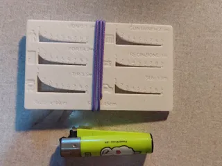 Range estimation card by giovanni Bombardini | Download free STL model ...