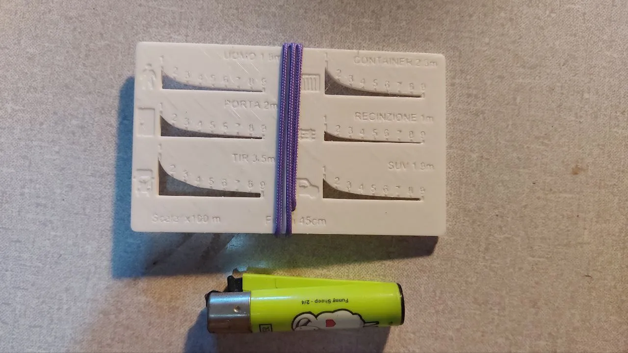 Range estimation card by giovanni Bombardini | Download free STL model ...