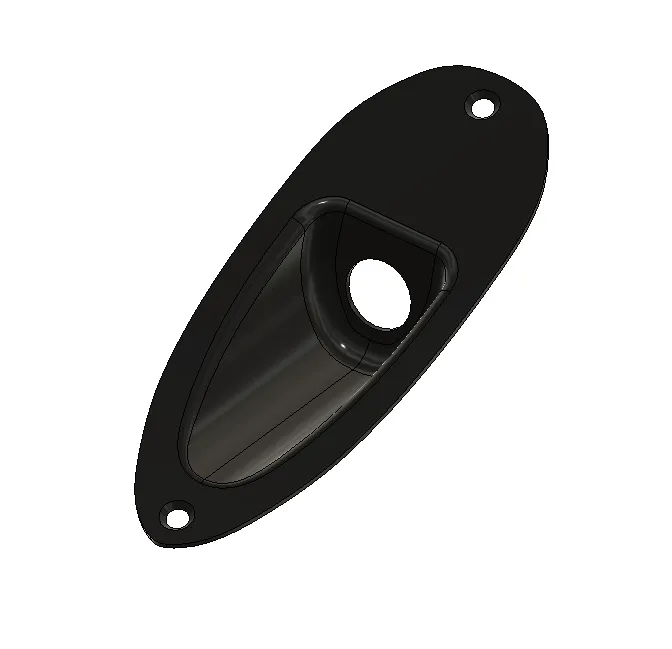 Strat Style Output Jack by Chris Erno | Download free STL model ...