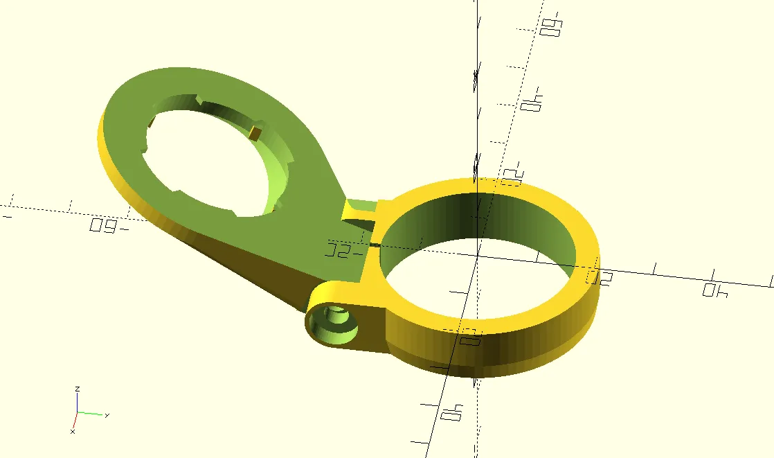 Beeline Moto 2 GPS Mount for Fantic Caballero by GeoffW | Download free ...