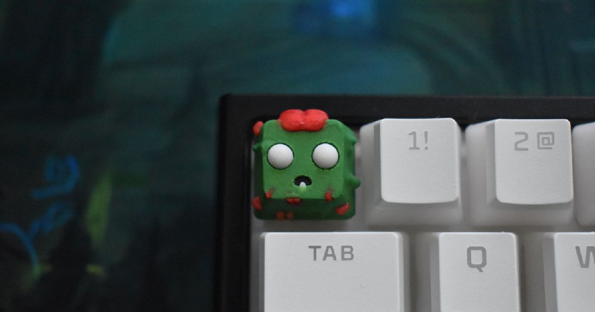 zombie keycap / ready for ams autorstwa jack jackson | Pobierz darmowy ...