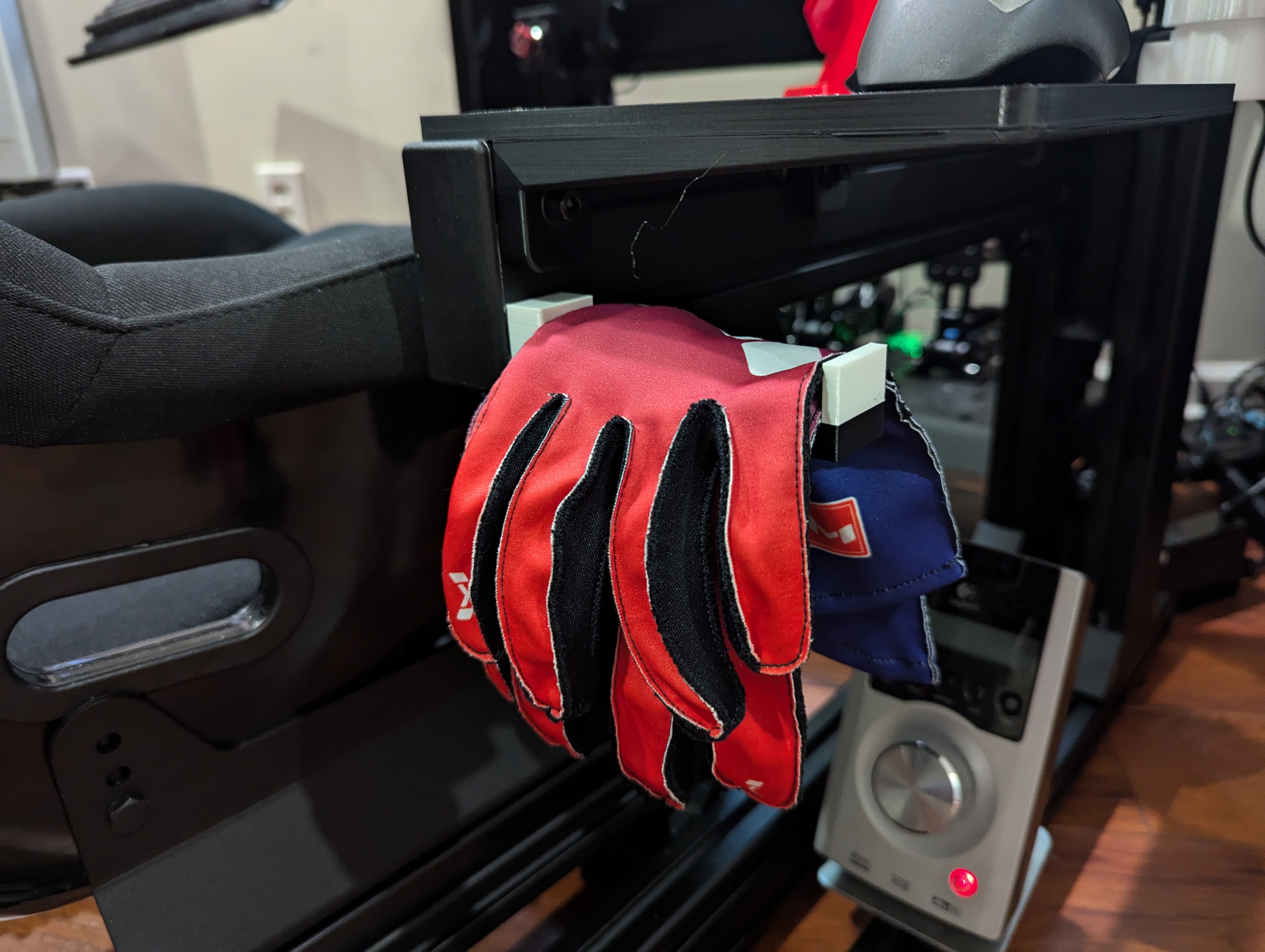 Sim Racing Glove Hook 8040 by Robby Dyer | Download free STL model ...