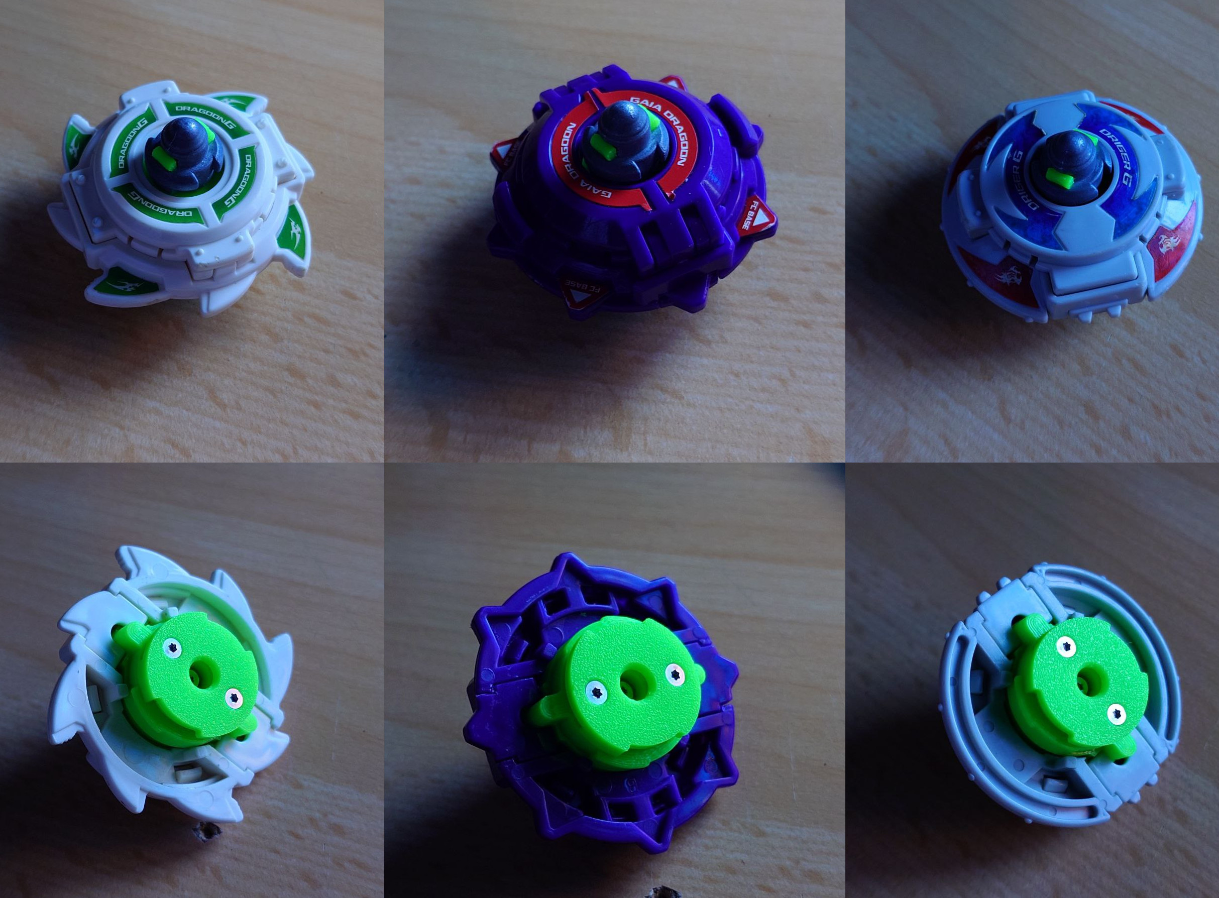 Beyblade / Bakuten Shoot Customize-Gear free shaft replacement by Timeless Doctor | Download ...