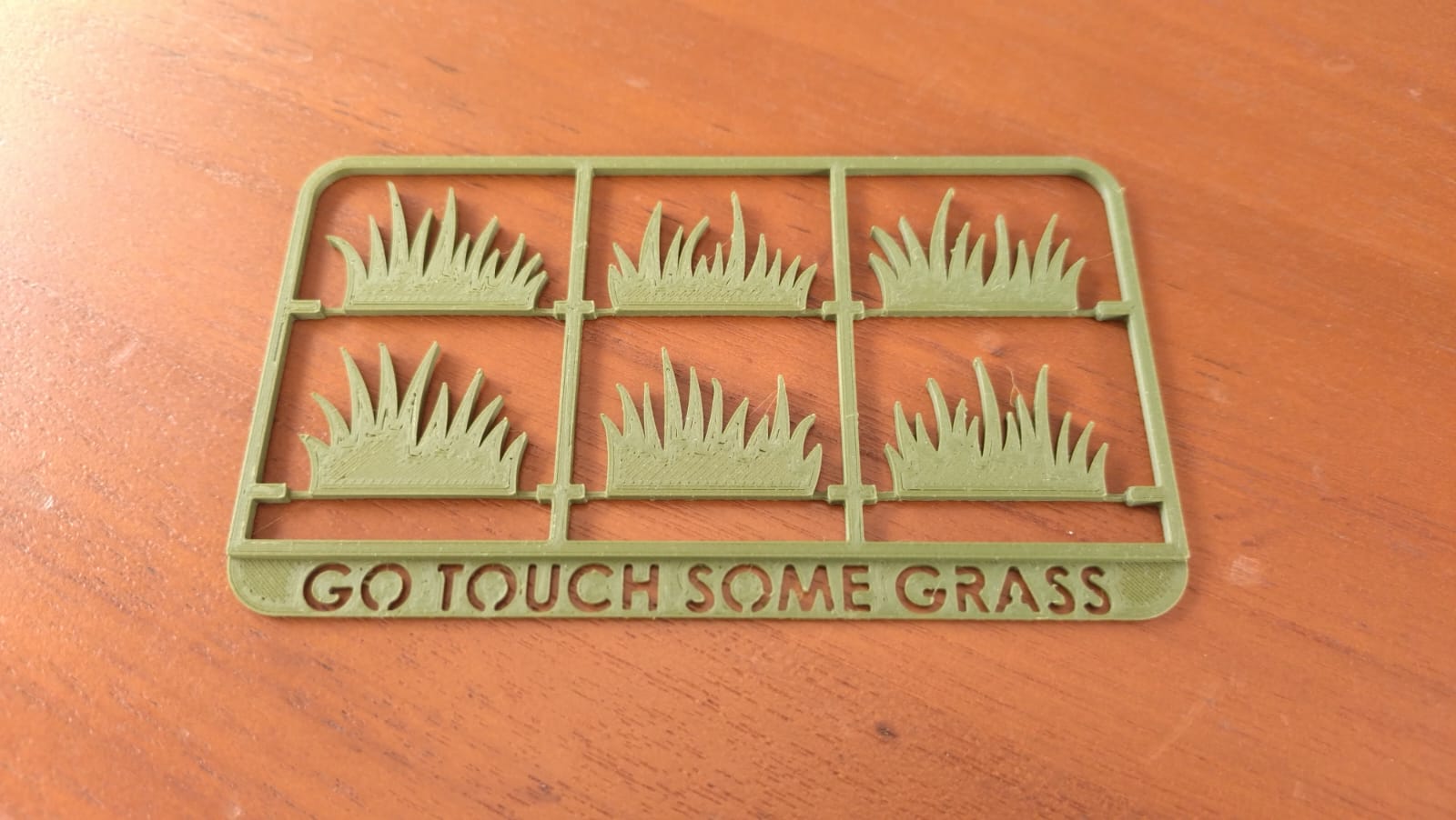 Go Touch Some Grass - Kit Card by jor2468 | Download free STL model ...
