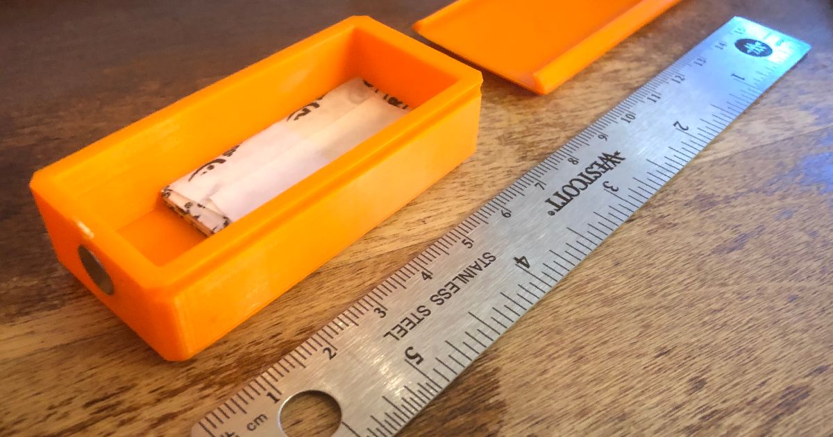 Travel Sized Safety Razor Box by Vi hill | Download free STL model ...