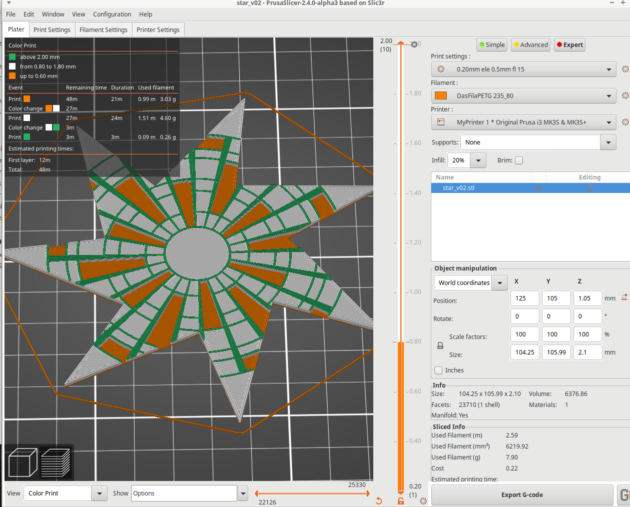 10 layers a star by KaiL | Download free STL model | Printables.com